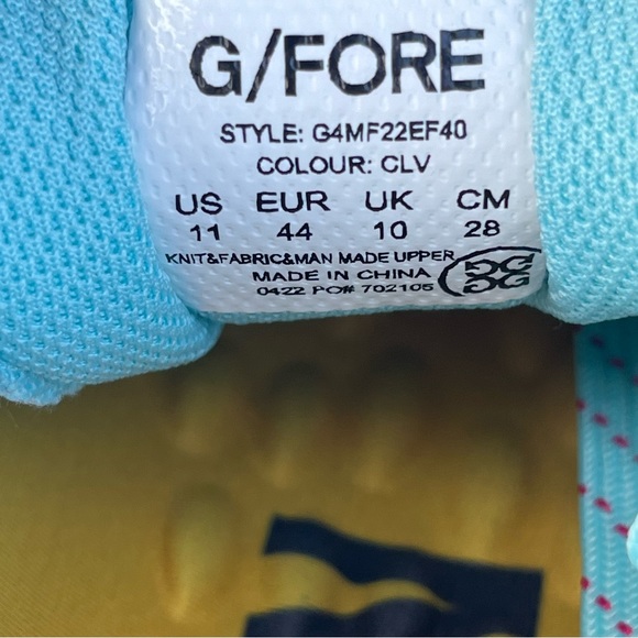 G/FORE | Shoes | Nwt Mens Gfore Mg4x2 Golf Cross Trainer Muticolored Golf Shoes G4mf22ef4 | Poshmark